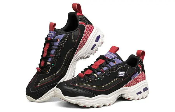 Sketchers D'lites Low-top Athletic Sneakers