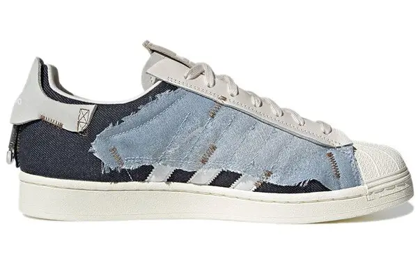 Adidas Originals Superstar Ws1 "patchwork Denim