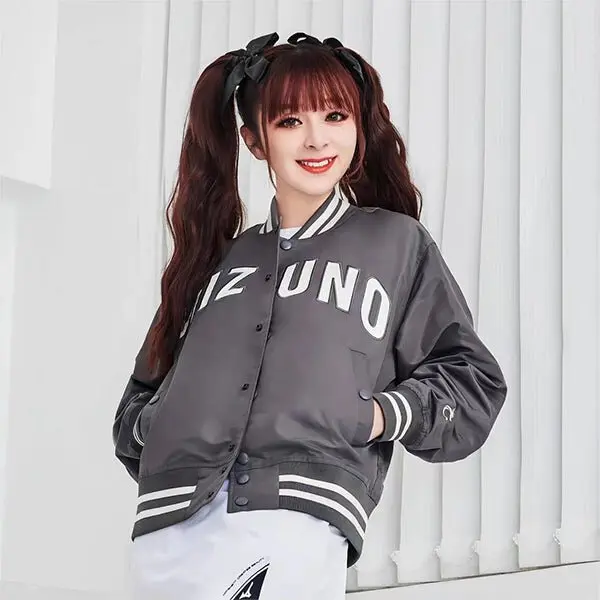 Mizuno Varsity Bomber Jacket