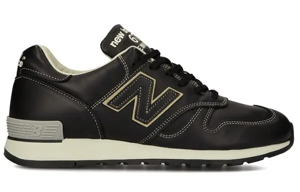 NEW BALANCE 670 Series Lace-up Sneakers - Black