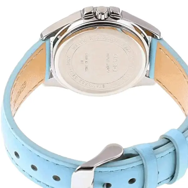 Casio Analog Quartz Leather Strap Watch