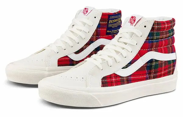 VANS Pendleton X Style 38 High Top Sneakers