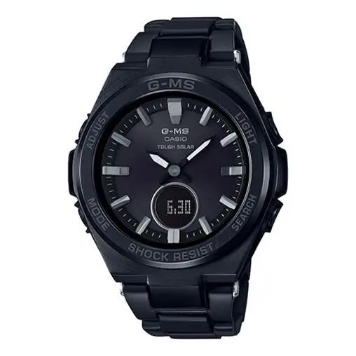 Casio G-ms Solar Powered Watch - Black