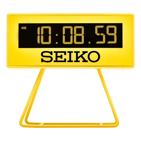 SEIKO Coca Cola Crossover Digital Clock - Yellow