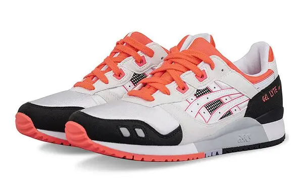 Asics Gel Lyte Iii Og Retro Sneakers - Red/white