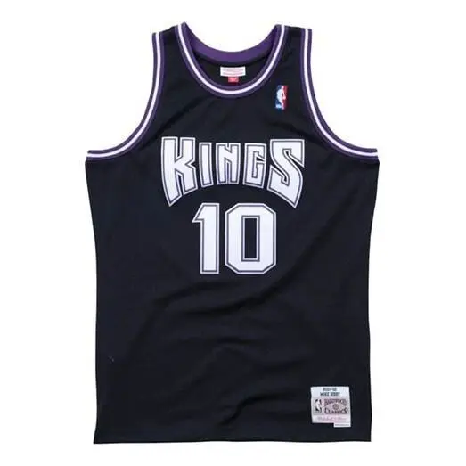 Mitchell & Ness Nba 2001-02 Sacramento Kings Jersey - Black