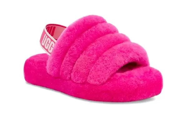 UGG Fluff Yeah Slide - Rock Rose/rock Rose