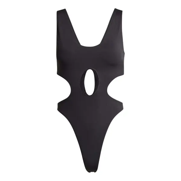 Adidas Designed Rui Zhou Cut-out Bodysuit - Black