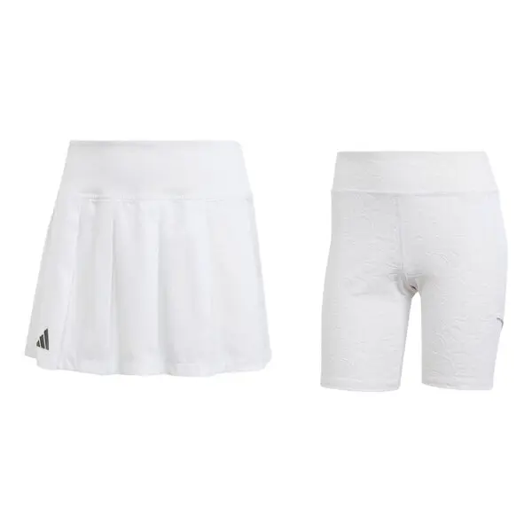 Adidas Pleated Skirt Pro - White