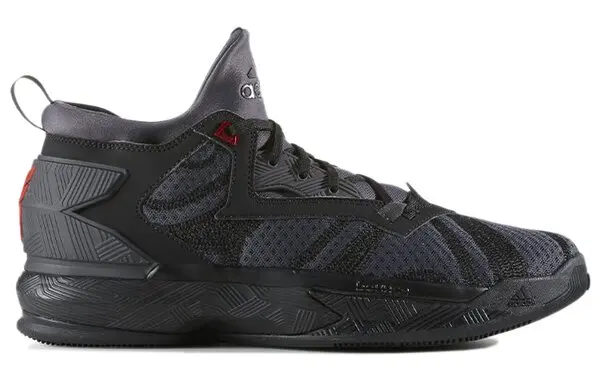 Adidas D Lillard 2 Basketball Sneakers - Grey/black