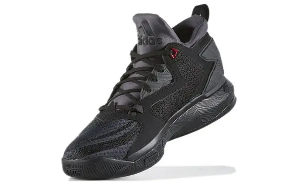 Adidas D Lillard 2 Basketball Sneakers - Grey/black