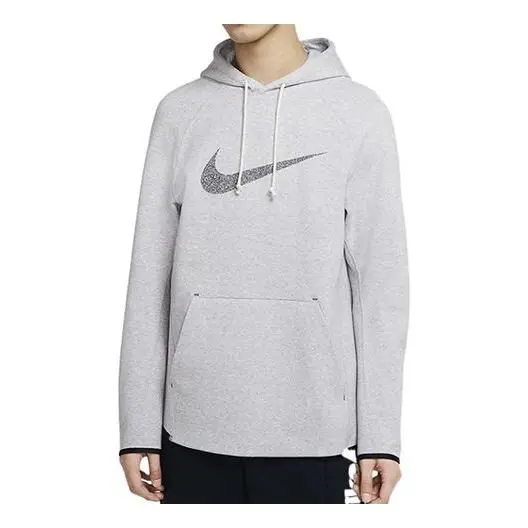 Nike Pullover Hoodie With Logo Detail - Default Color