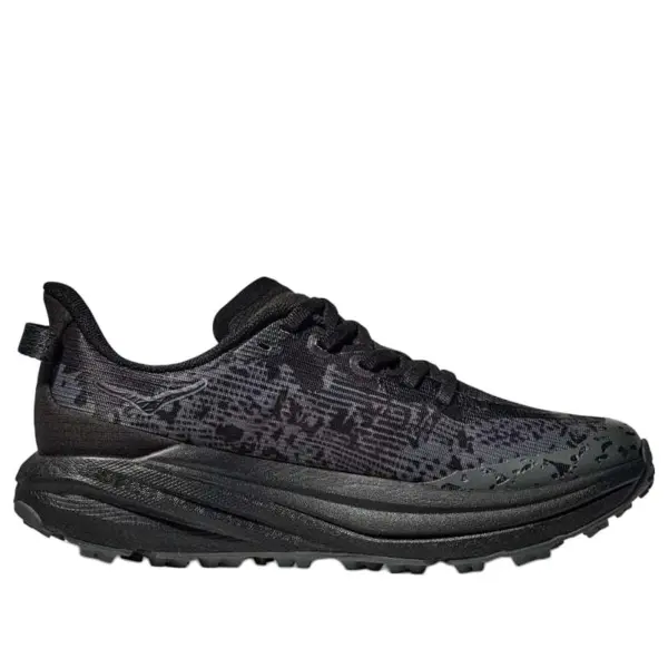 Hoka One One Speedgoat 6 Athletic Sneakers - Obsidian/outer Orbit