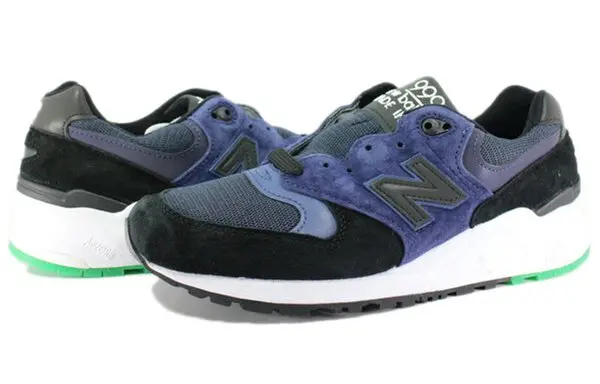 NEW BALANCE X J.crew 999 "night Sky" Made In Usa Sneakers - Black/blue