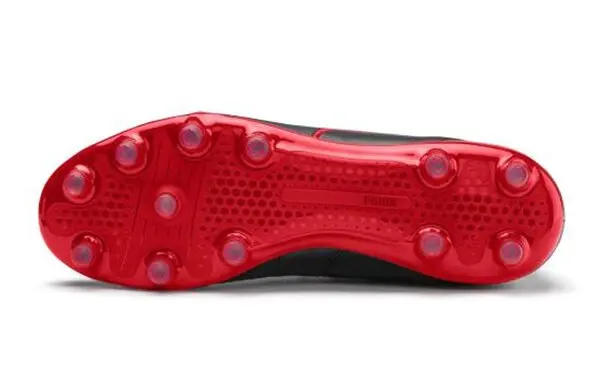 PUMA King Pro Fg Soccer Cleats - Black/red