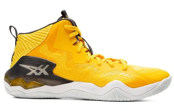 Asics Nova Surge High-top Basketball Sneakers - Yellow