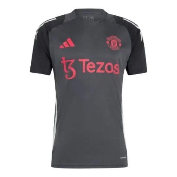 Adidas Manchester United Tiro 24 Training Shirt - Grey