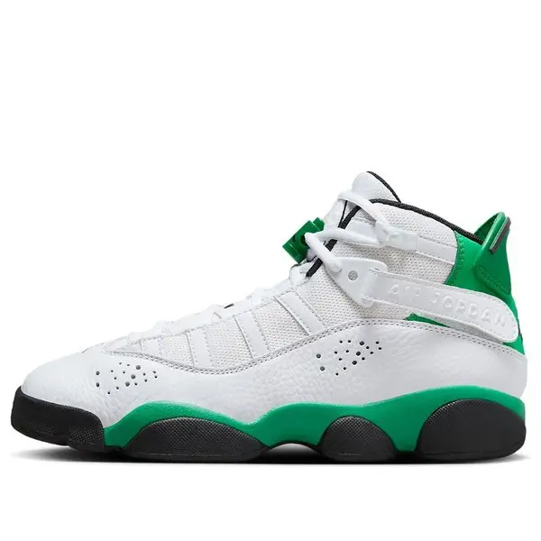 JORDAN 6 Rings Sneakers - White/black/lucky Green