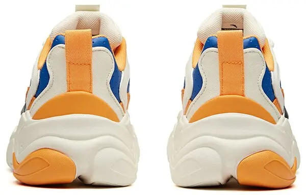 ANTA Grand Slam Sneakers - White/blue/yellow