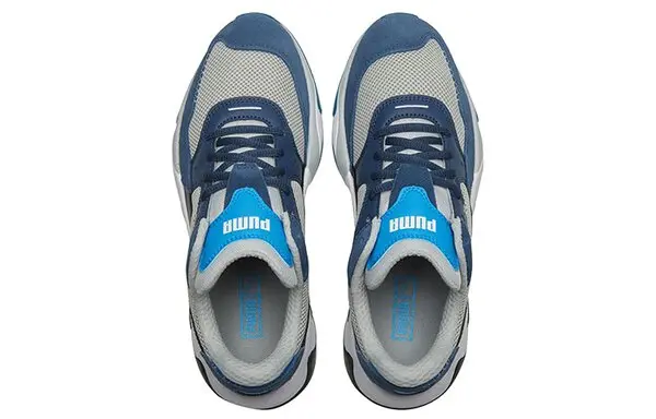 PUMA Storm Stitching 'gray Dark Blue White