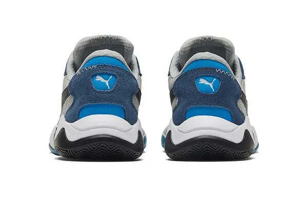 PUMA Storm Stitching 'gray Dark Blue White