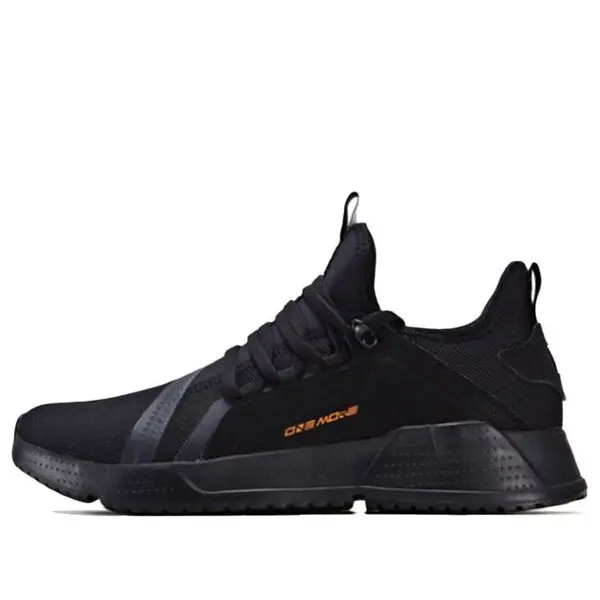 361 DEGREES Athletic Lace-up Sneakers - Black