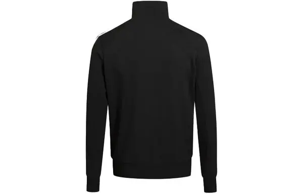 Adidas Y-3 Solid Color Stripe Sports Zipper Jacket