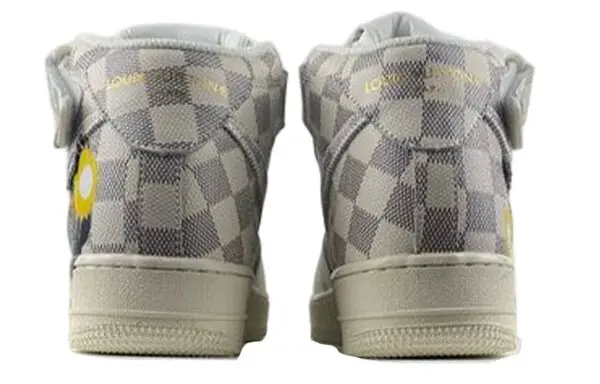 Nike X Louis Vuitton Air Force 1 Mid Sneakers