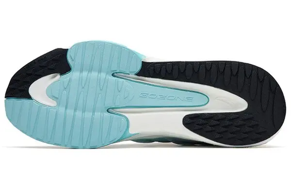 ANTA Running Series Sneakers - White/black/blue