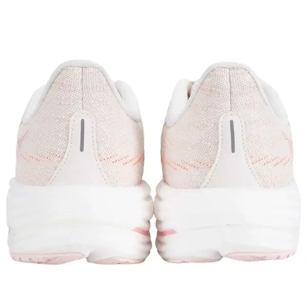 Mizuno Wave Rider 29 D Wide Athletic Sneakers - Pink/white
