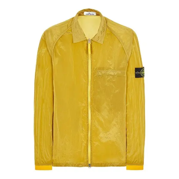 Stone Island Packable Overshirt - Yellow