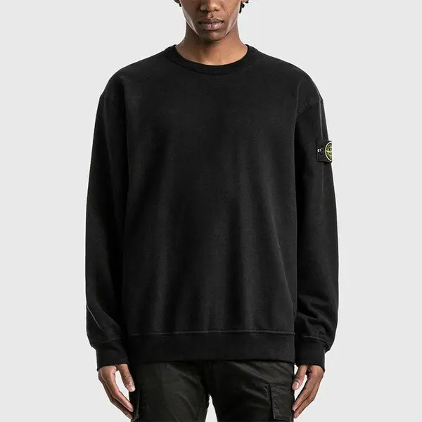 Stone Island Crewneck Sweatshirt - Black