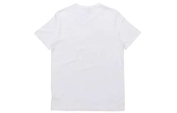 PUMA Logo Printed Short Sleeve Tee - White