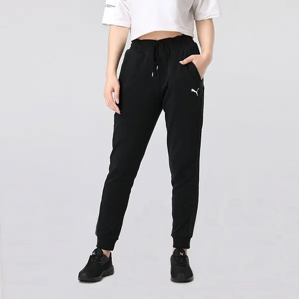PUMA Style Cat Drawstring Knit Trousers