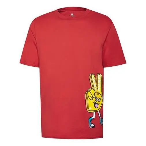 CONVERSE Short Sleeve T-shirt - Red