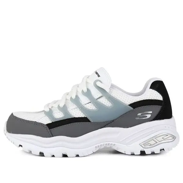 Sketchers D'lites Low-top Sneakers - White/grey