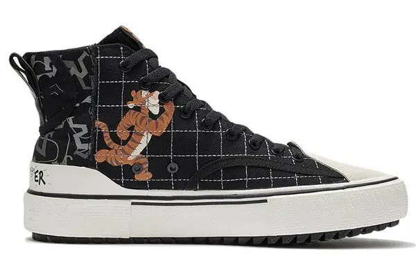 LI-NING Classic Canvas Hi X Disney Tigger Sneakers