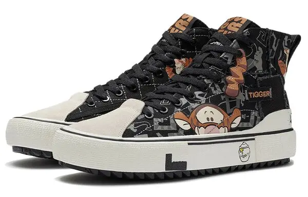 LI-NING Classic Canvas Hi X Disney Tigger Sneakers