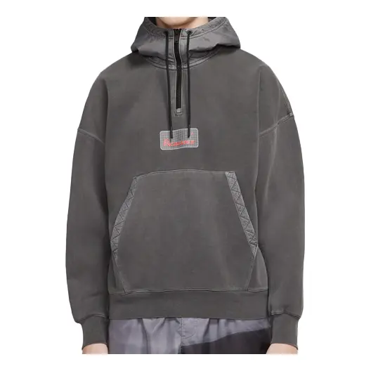 JORDAN 23 Engineered Knit Hoodie - Black