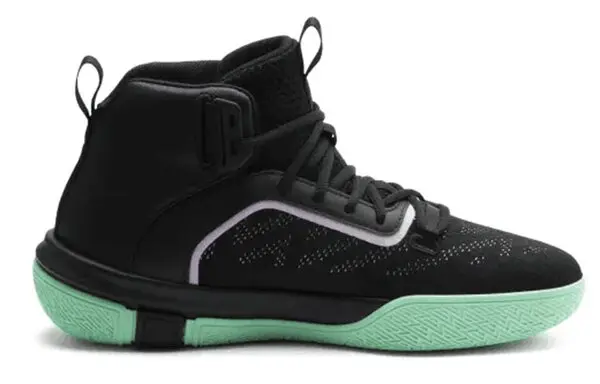 PUMA Legacy Dark Mode High-top Athletic Sneakers - Black