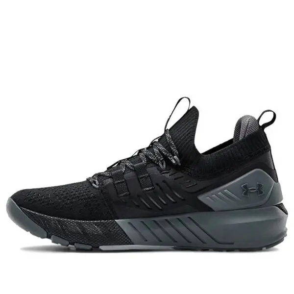 Under Armour Project Rock 3 Athletic Sneakers - Black