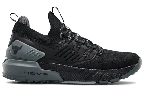 Under Armour Project Rock 3 Athletic Sneakers - Black