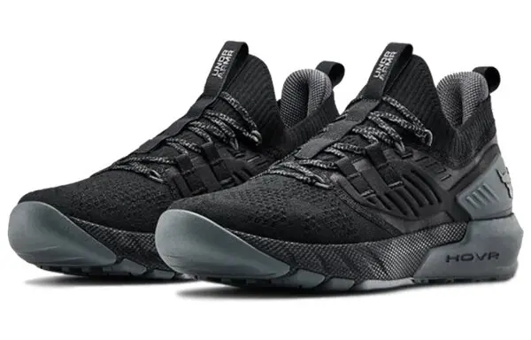 Under Armour Project Rock 3 Athletic Sneakers - Black