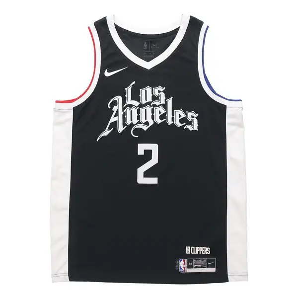 Nike Nba Sw Fan Edition Los Angeles Clippers Leonard 2 Jersey - Black