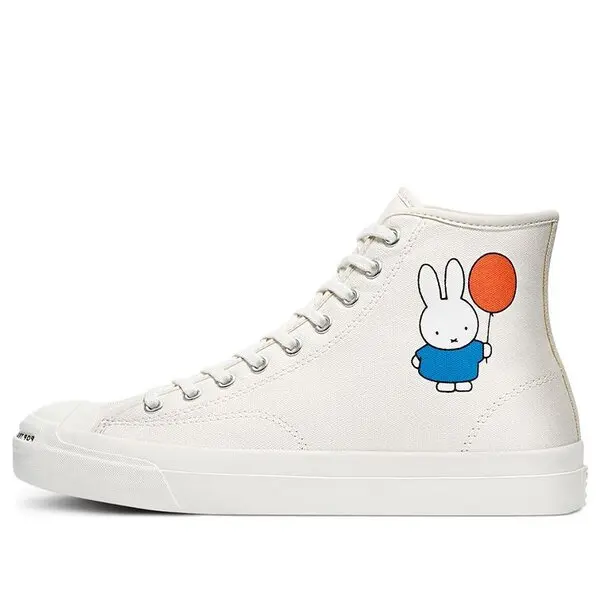 CONVERSE Pop Trading Company X Jack Purcell Pro High Top Sneakers - White