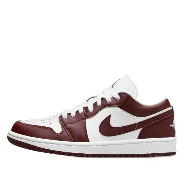 JORDAN 1 Low "bronze Eclipse - White/team Red