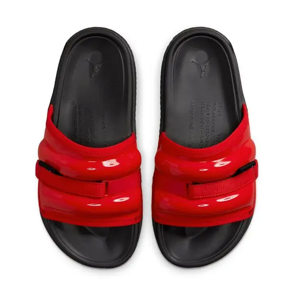 JORDAN Air Super Play Slide - Red/black
