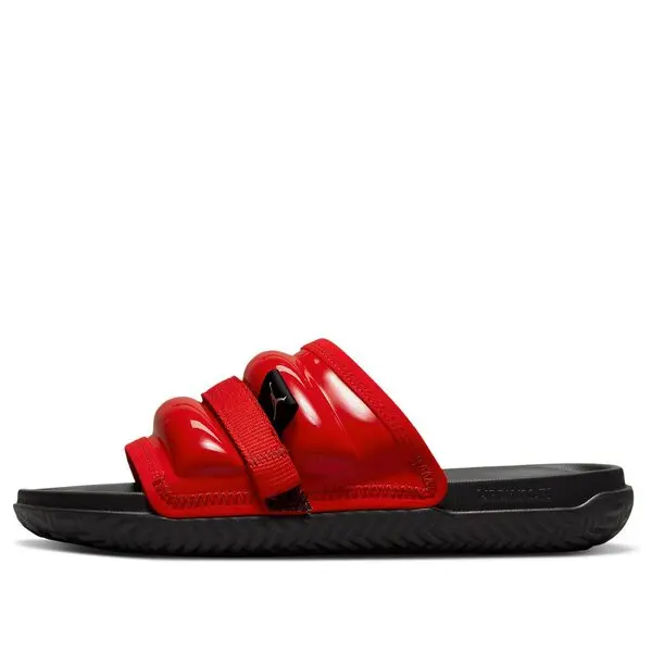 JORDAN Air Super Play Slide - Red/black