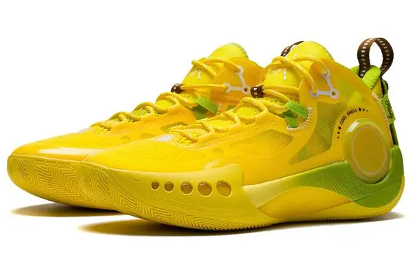 LI-NING 3 Version Yellow Athletic Sneakers