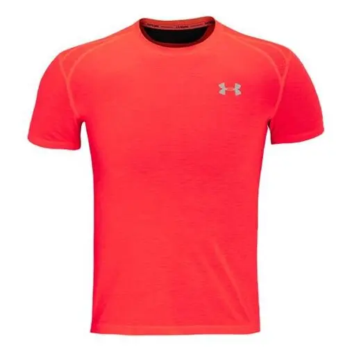 Under Armour Streaker Series Running Sports Short Sleeve - Red